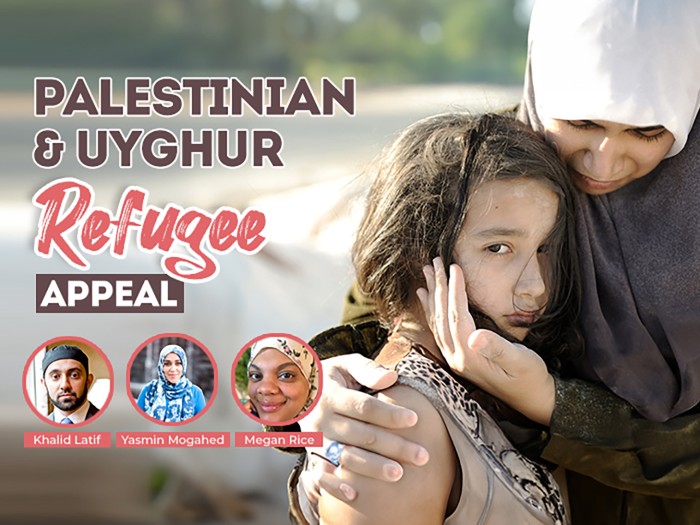 Support Palestinian & Uyghur Refugees With Yasmin Mogahed, Khalid Latif & Megan Rice ...